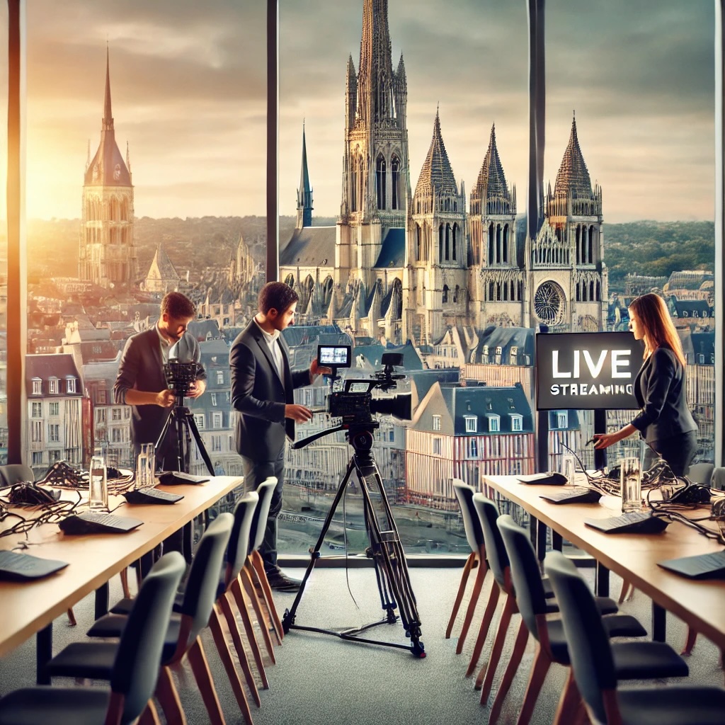 Services de captation vidéo et live streaming en Normandie.